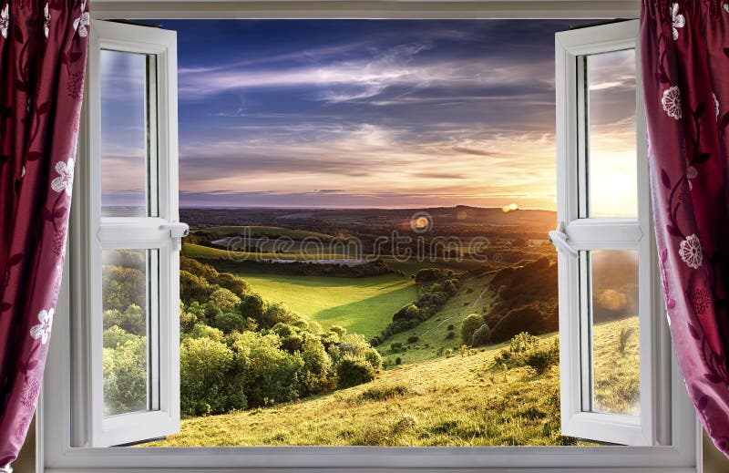 Amazing window view stock photo. Image of outdoor, environment - 32449308
