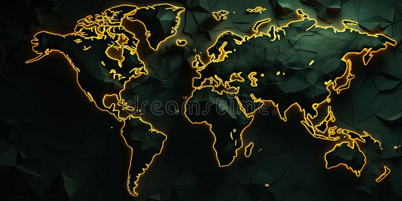 Amazing world map stock illustration. Illustration of concept - 303999186