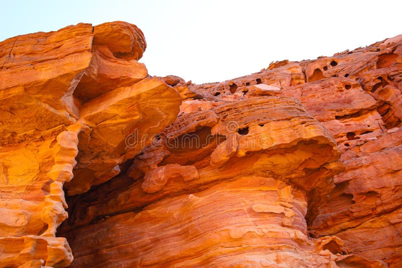 Amazingly Beautiful Red Canyon is a Canyon with Huge Rocks Stock Image ...