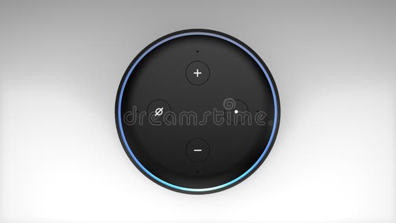 Amazon Alexa Echo Dot 3rd Generation Editorial Stock Image ...