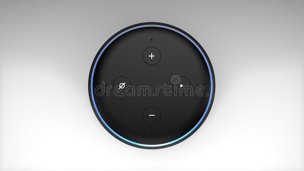 Amazon Alexa Echo Dot 3rd Generation Editorial Stock Image ...