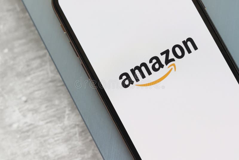 Amazon phone editorial stock image. Image of equipment - 26759999