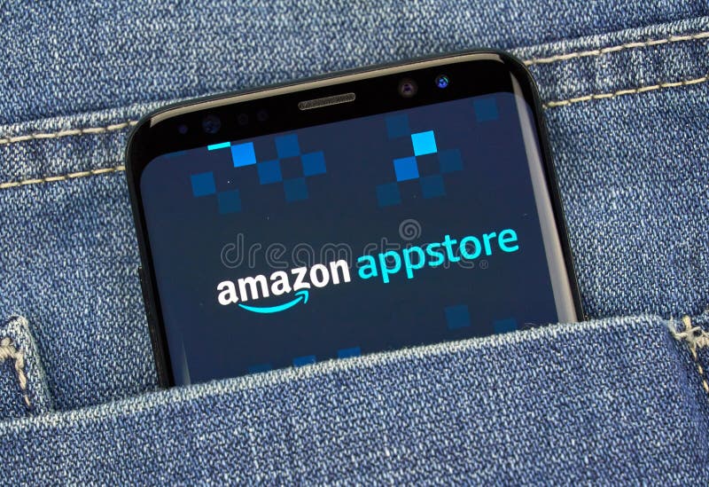 Amazon App on a Cell Phone. Editorial Stock Photo - Image of mobile ...