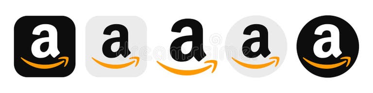 Amazon Brand Logo, Isolated Icons Editorial Stock Photo - Illustration ...