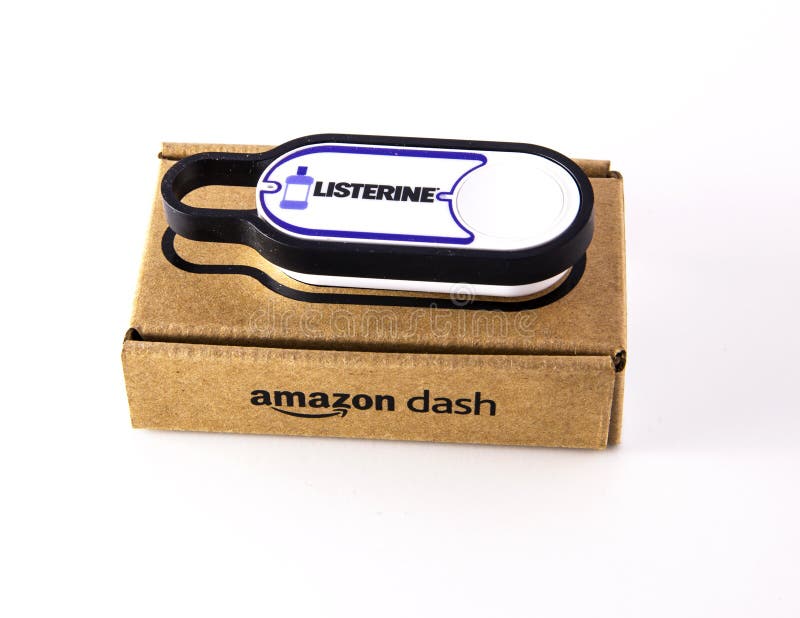 Amazon dash button editorial photo. Image of dash, amazon - 81053696
