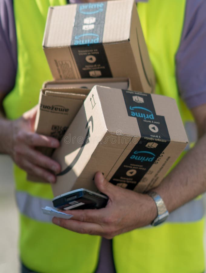 347 Amazon Delivery Man Stock Photos - Free & Royalty-Free Stock Photos ...
