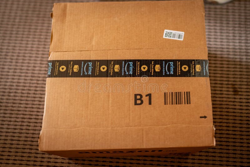 Amazon Delivery Package Shipping To Home Delivery Residential Editorial ...