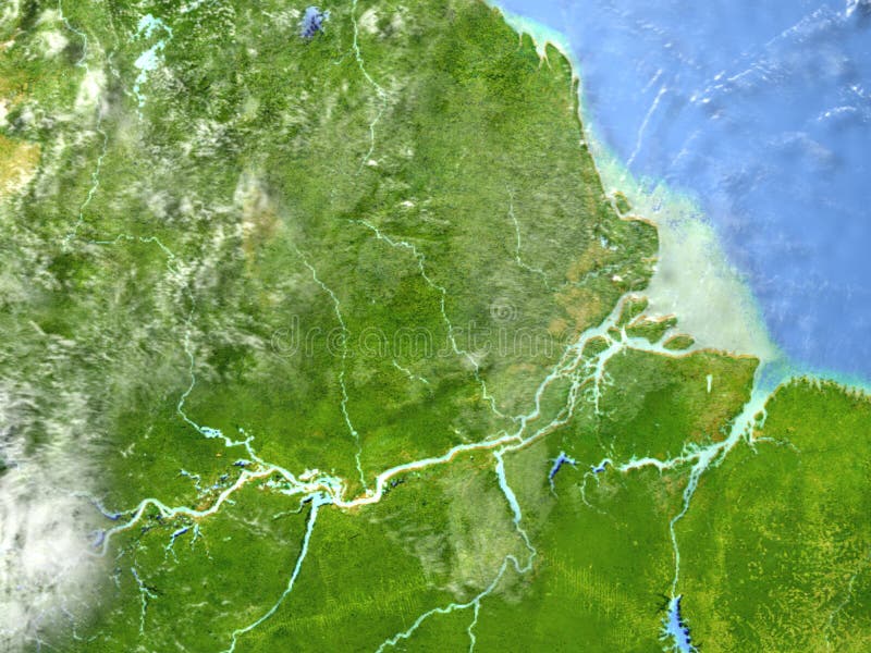 Amazon River Map Stock Illustrations – 179 Amazon River Map Stock ...