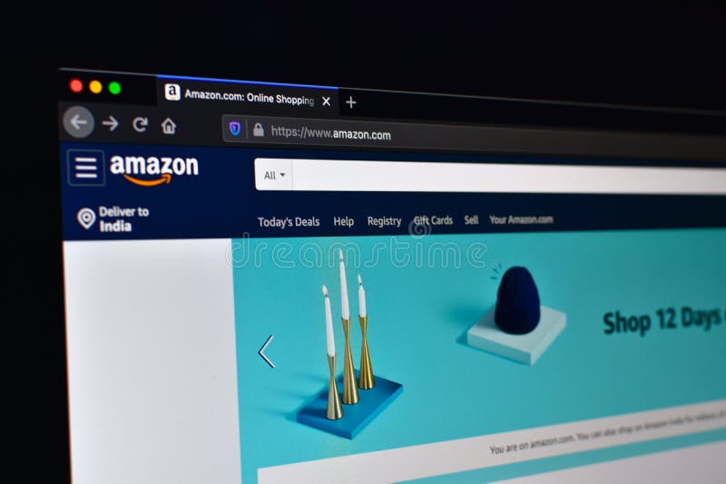 Computer With Websites Logos Editorial Stock Photo - Image of design ...