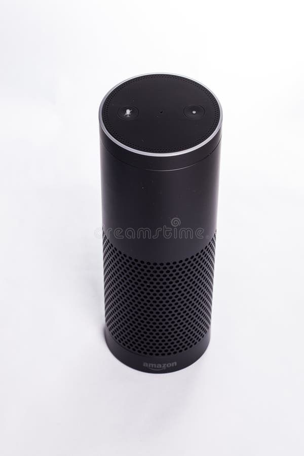 Amazon Echo Alexa Smart Speaker 1st a Editorial Photography - Image of ...