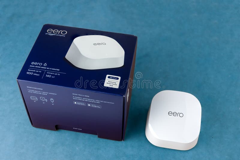Amazon Eero 6 Wifi Internet Router Box Packaging Editorial Stock Image ...