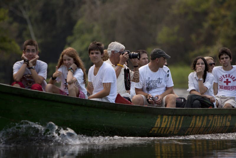 Expedition on Amazon editorial image. Image of rainforest - 41384420