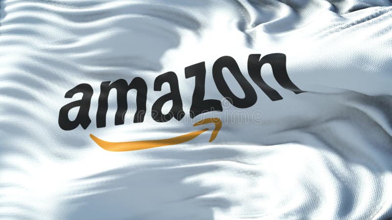 Amazon Flag 3D White Background Stock Video - Video of loop, famous ...