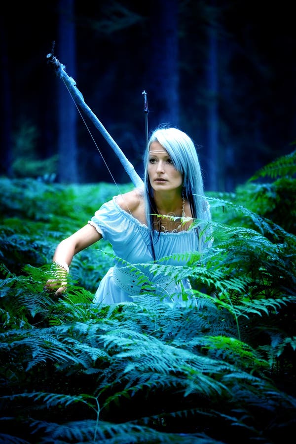 Amazon girl stock photo. Image of beauty, summer, outdoors - 18713580