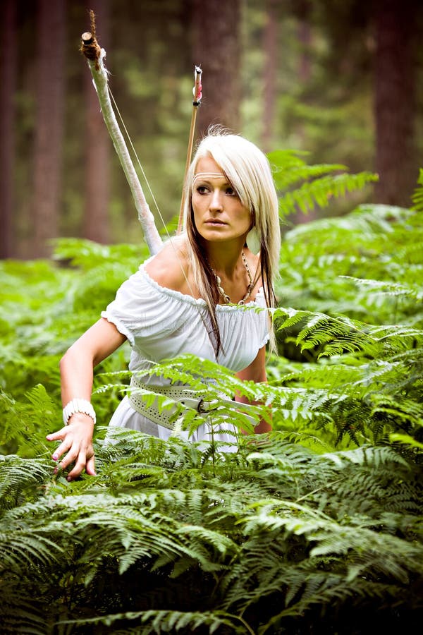 Amazon girl stock image. Image of woman, people, amazon - 23724441