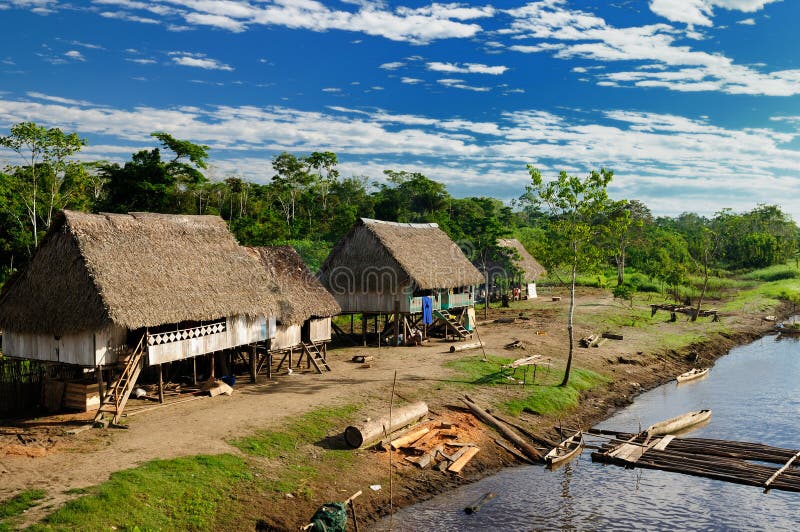 Amazon Indian Tribes in Brazil Stock Image - Image of forest, river ...