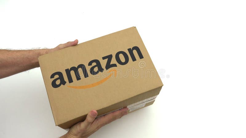 Amazon logo stock footage. Video of consumer, facade - 213234480