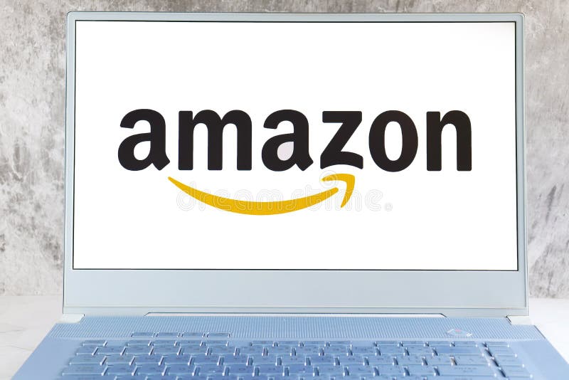 Amazon Logo on Computer Screen Editorial Stock Photo - Image of website ...