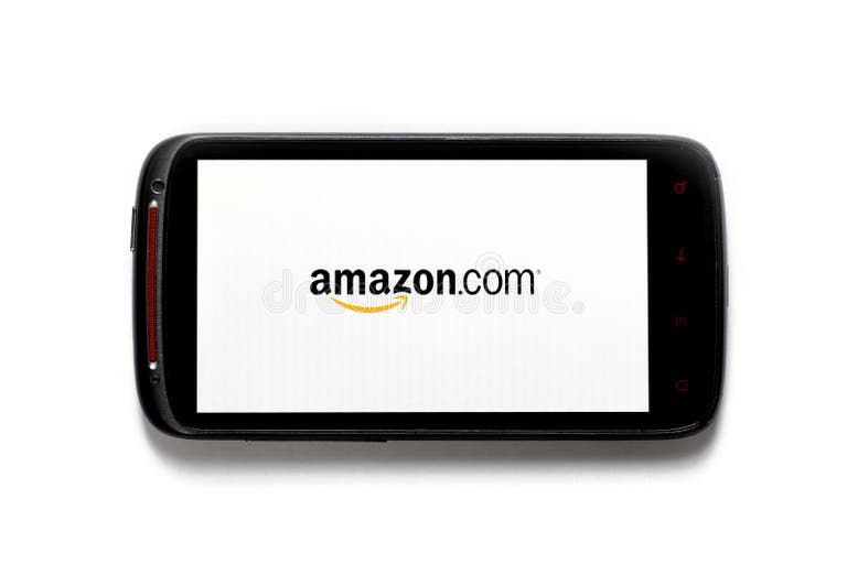 Amazon phone editorial stock image. Image of equipment - 26759999
