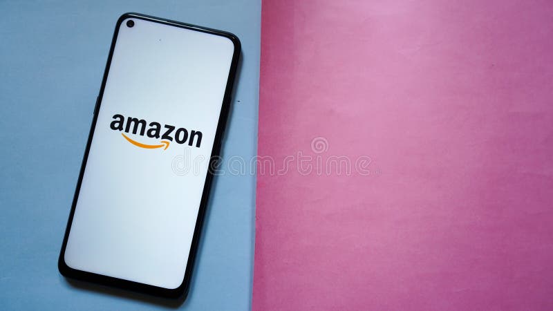 Amazon Prime App or Logo on Smartphone Screen Editorial Photography ...