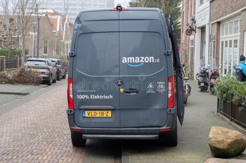 Amazon Prime Company Van at Diemen the Netherlands 15-1-2025 Editorial ...