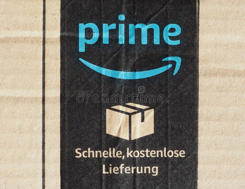 Amazon prime label editorial stock photo. Image of amazon - 107549178