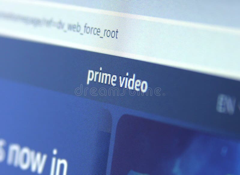 Amazon Prime Video website editorial photography. Image of prime ...