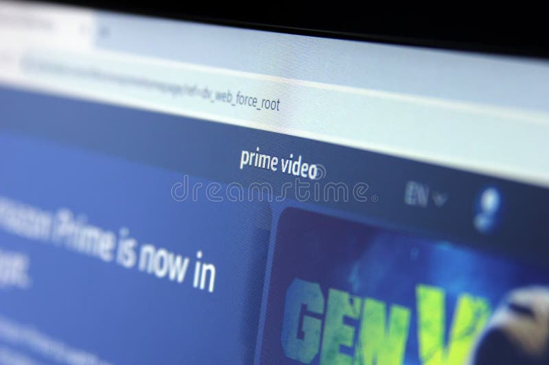 Amazon Prime Video Website Logo Editorial Photo - Image of series ...
