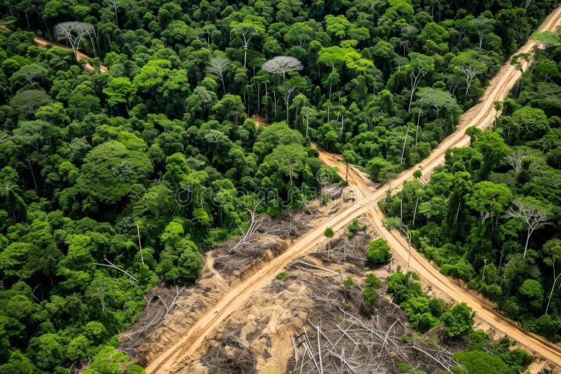 Amazon Rainforest Fire Forest Destruction Deforestation Ecological ...
