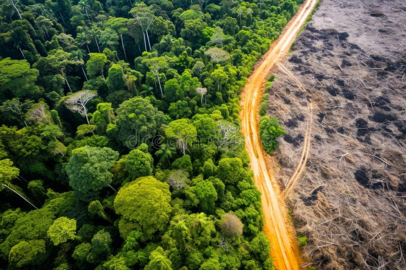 Amazon Rainforest Fire Forest Destruction Deforestation Ecological ...