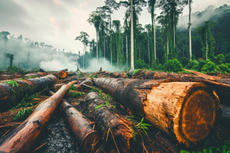 Amazon Rainforest Fire Forest Destruction Deforestation Ecological ...