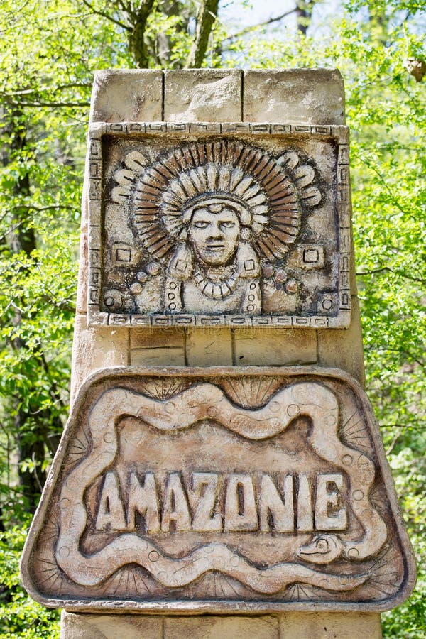 Amazon rainforest sign stock photo. Image of indian, jungle - 40800248