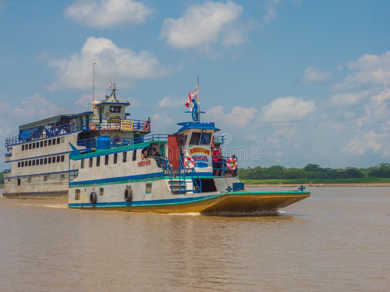 Amazon river editorial stock photo. Image of ship, amazon - 213570873