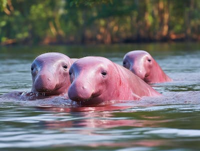 Amazon River Dolphin Stock Illustrations – 182 Amazon River Dolphin ...