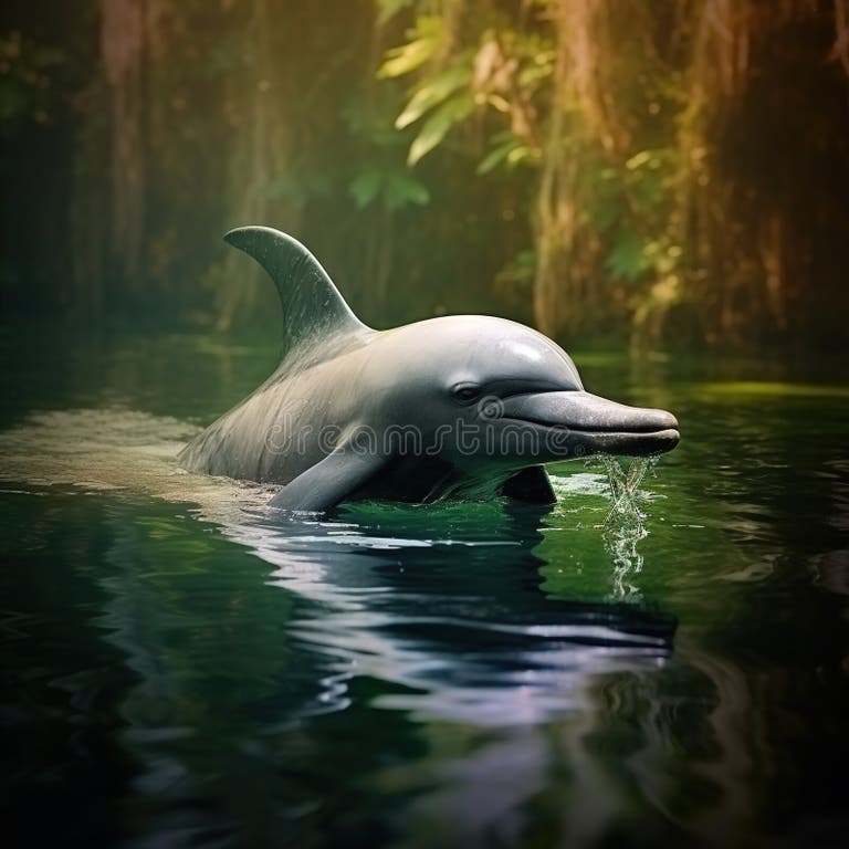Amazon River Dolphin Stock Illustrations – 143 Amazon River Dolphin ...