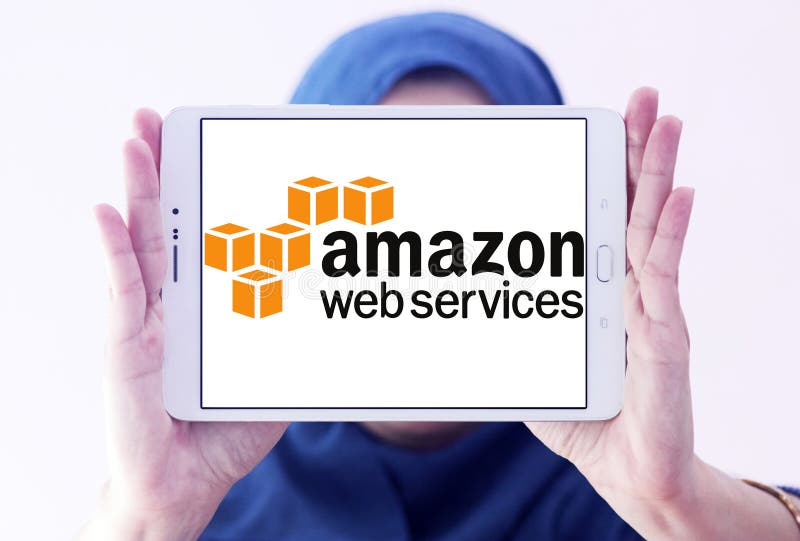 Amazon Web Services ,AWS, Logo Editorial Photo - Image of editorial ...