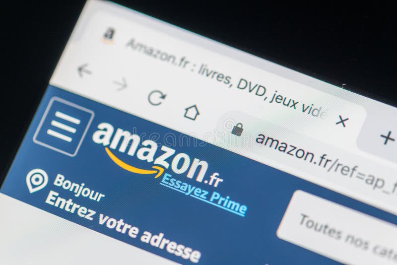 Amazon Website Homepage. it is an American Electronic Commerce and ...