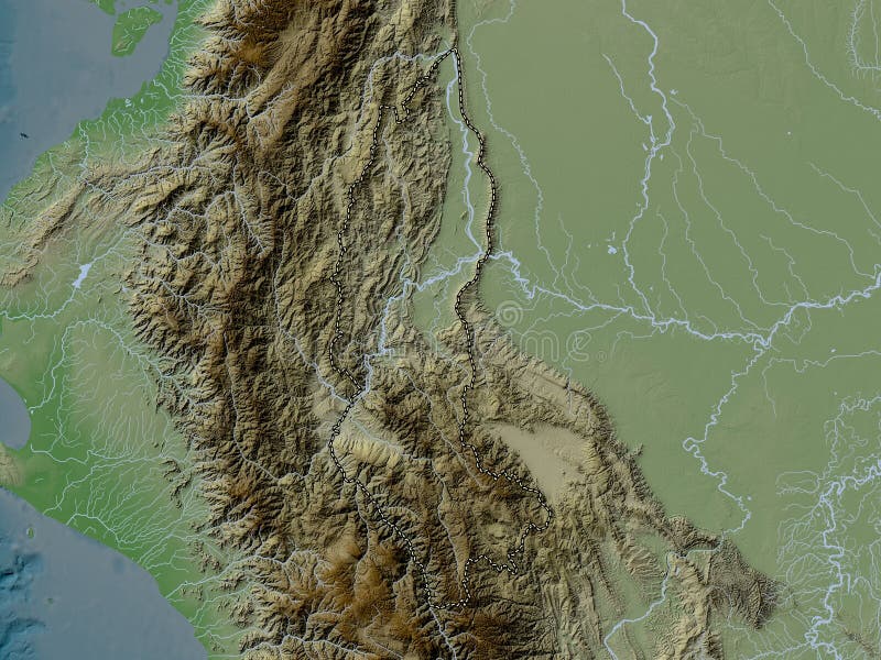 Amazonas, Peru. Wiki. No Legend Stock Illustration - Illustration of ...