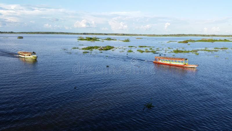 Amazonas River from Iquitos City Editorial Stock Image - Image of river ...