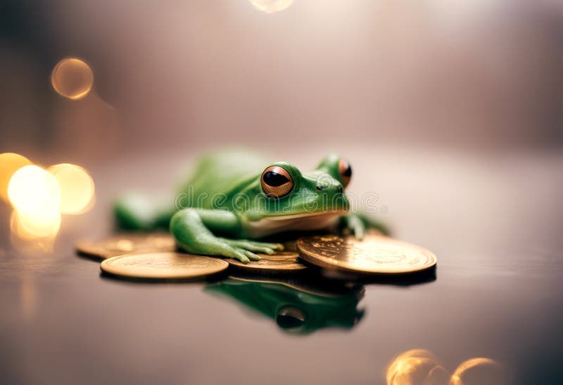 Amazonia Grenouille Frog Environment Orange Toad Macro Dollar Red Green ...