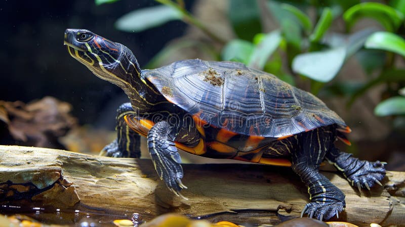 The Amazonian Turtle Podocnemis Expansa is a Freshwater Chelonian Stock ...
