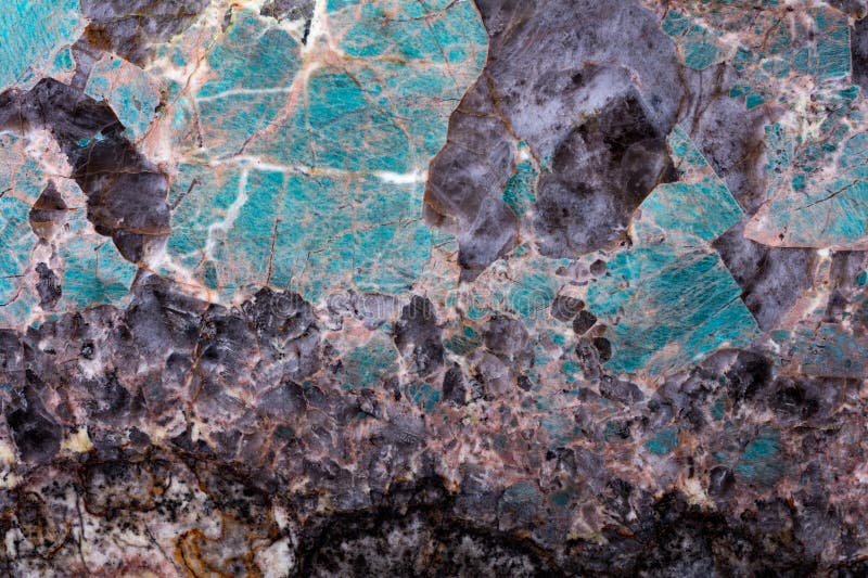 Amazonite Quartzite Background for Your Unique Interior. Stock Image ...
