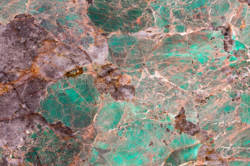 Amazonite Texture. Natural Patterns and Textures of Slice of Minerals ...