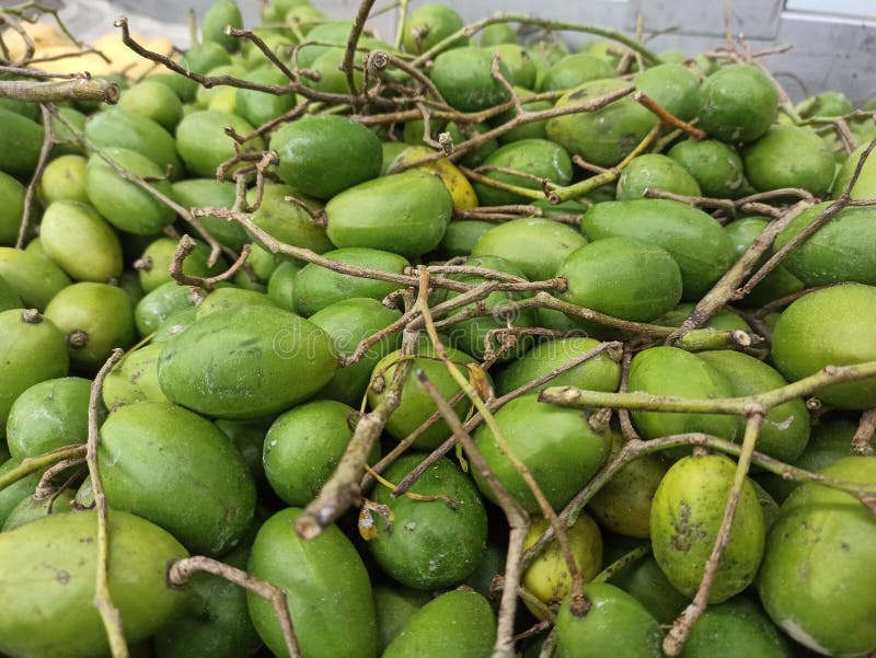 Ambarella fruit at market stock image. Image of sweet - 229633405