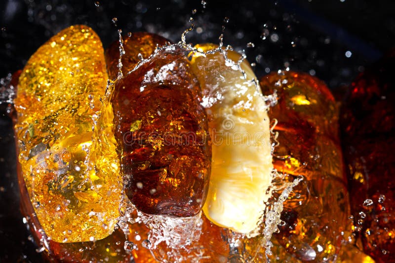 Amber raw-11 stock photo. Image of baltic, hymenopteral - 1452682