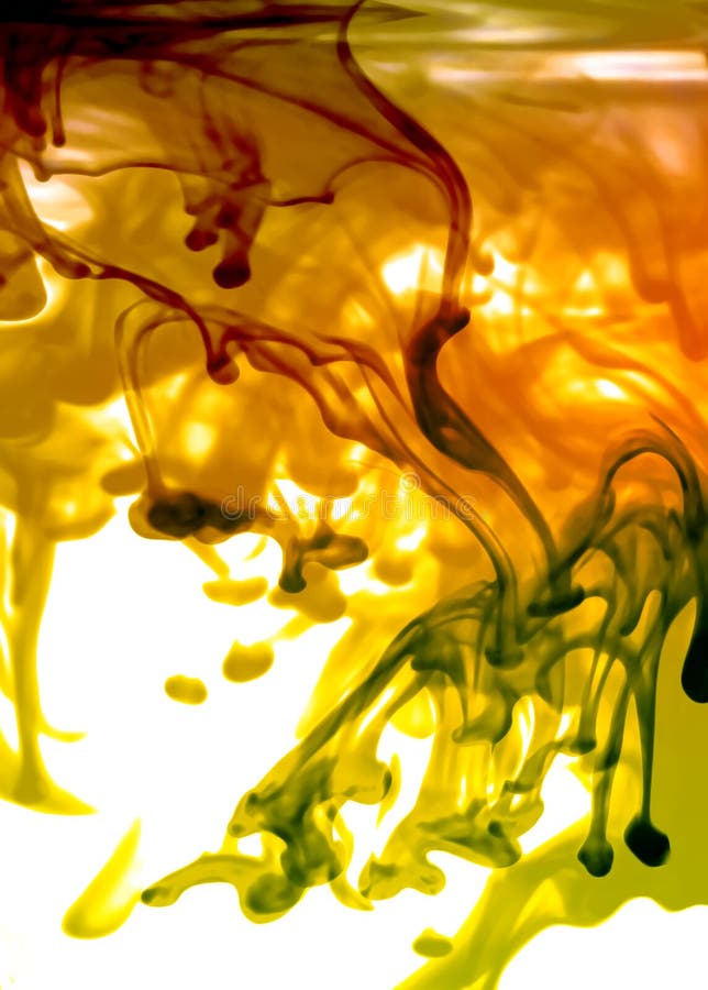 Amber fluid abstract stock photo. Image of amber, green - 557402
