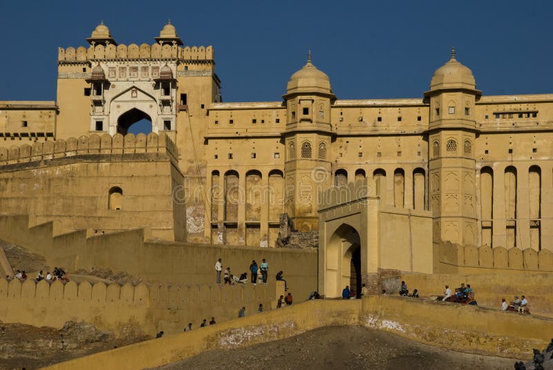 Amber Fort editorial photo. Image of fort, artistic, mughal - 19705876