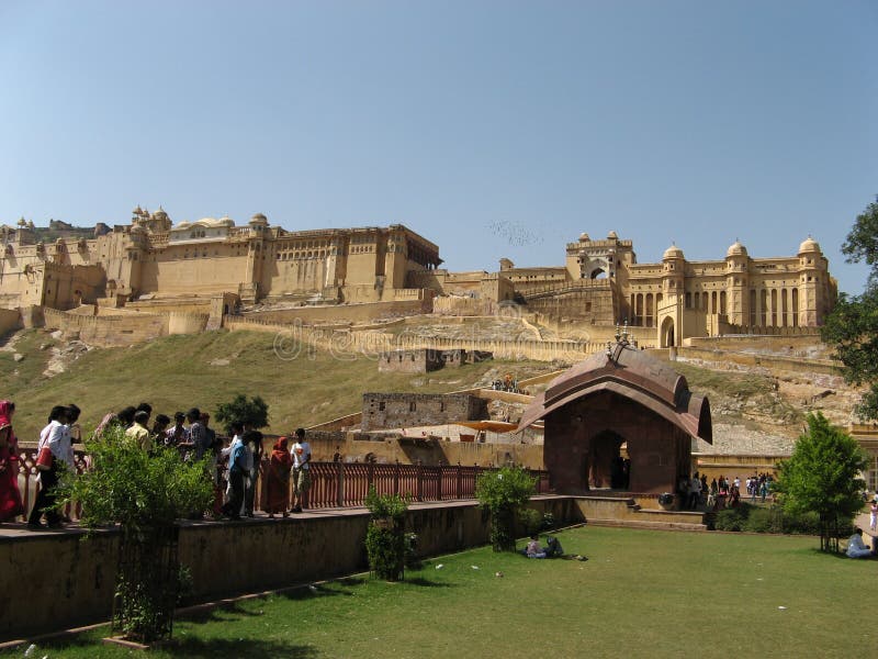 Amber Fort editorial stock photo. Image of attraction - 20219803