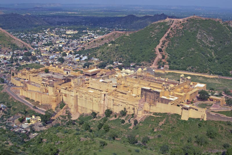 Amber Fort stock photo. Image of amber, palace, building - 6033532