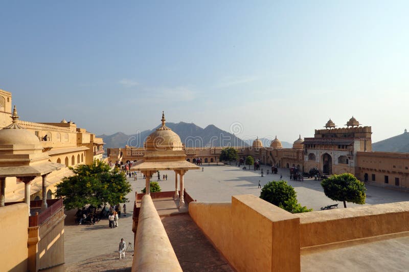 Amber Fort Courtyard editorial image. Image of cultural - 17571175